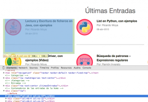 Scraping en Python (BeautifulSoup), con ejemplos